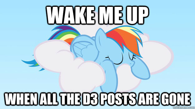 Wake me up when all the D3 posts are gone - Misc - quickmeme
