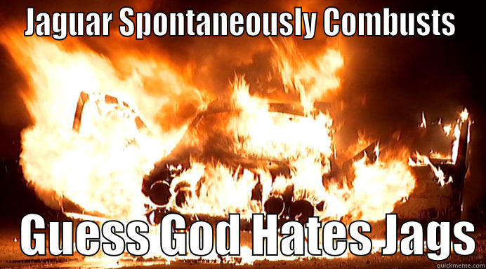 Exploding Jaguar - quickmeme