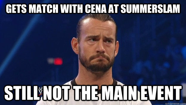 Sad CM Punk memes | quickmeme