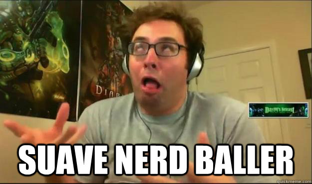 Suave nerd baller - Retard Day9 - quickmeme