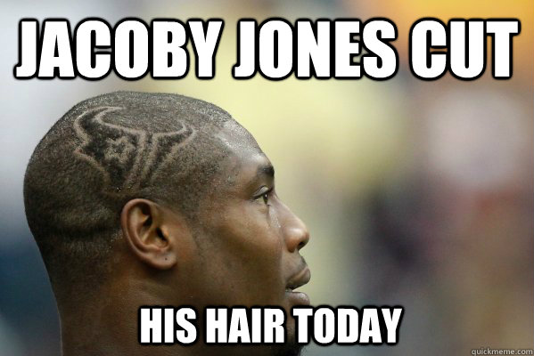Jacoby JOnes Cut his hair today - Jacoby Jones2 - quickmeme