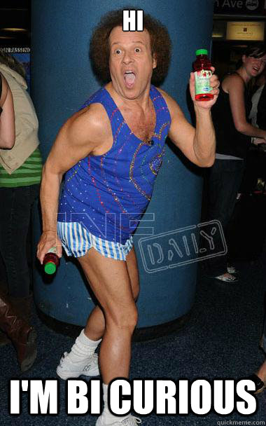 Hi I'm bi curious - Misc - quickmeme