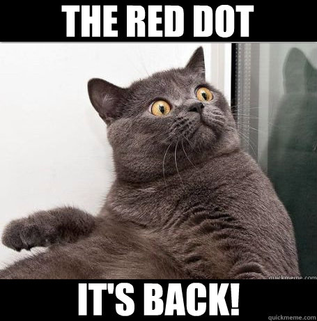 THE RED DOT IT'S BACK! - Misc - quickmeme