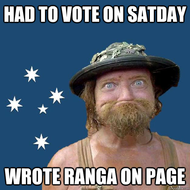 dbay bogan voting memes | quickmeme