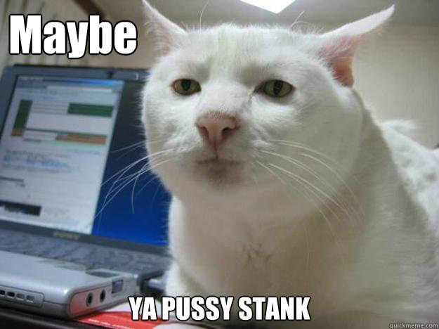 Maybe YA PUSSY STANK - Ya pussy stank - quickmeme
