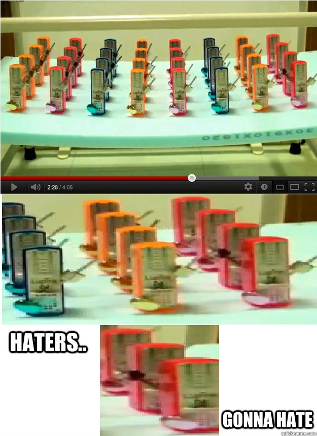 Haters.. Gonna hate - Misc - quickmeme