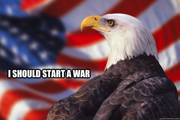 Evil American Eagle Meme The Risk I Took Was Calculated Meme Bird"