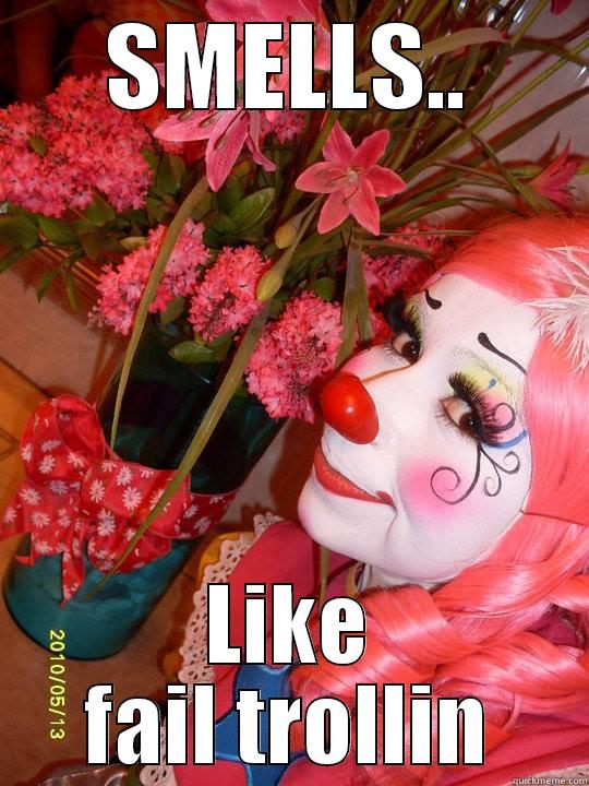 The smell of a failtroll - quickmeme