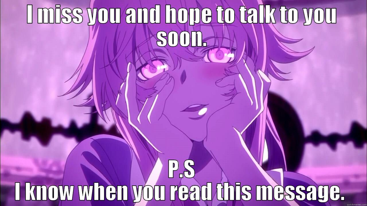 Yuno. I miss you. - quickmeme
