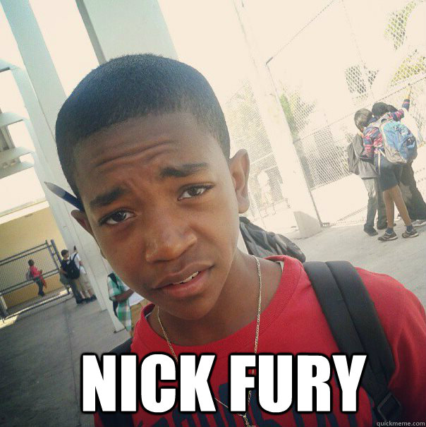 nICK FURY - EDWIN MEME - quickmeme