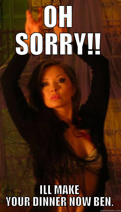 DANCIN..EH..BACK TO THE KITCHEN..NOW - quickmeme