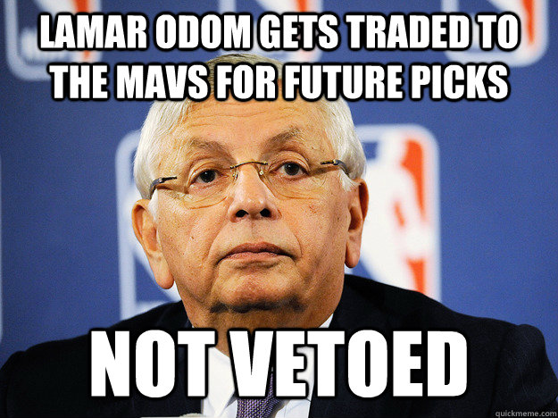 David Stern Vetos memes | quickmeme