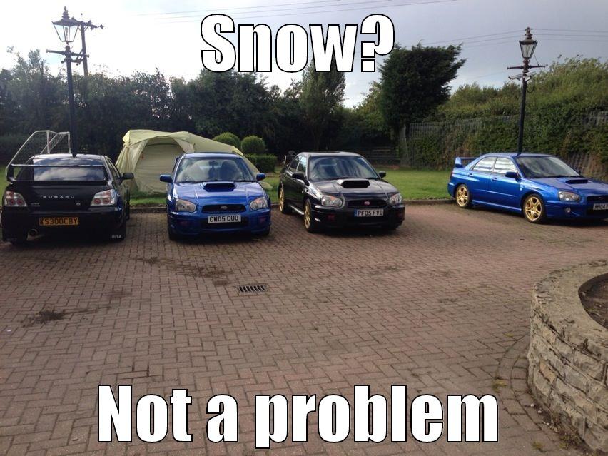 Subaru snow - quickmeme