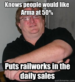 Scumbag Gabe Newell memes | quickmeme