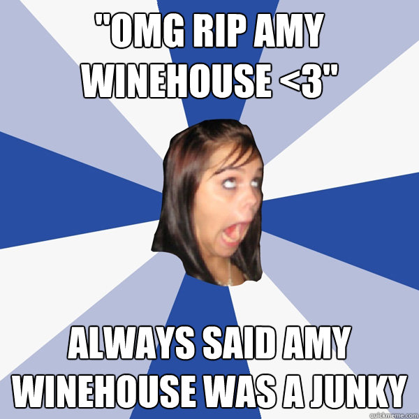 "OMG RIP Amy Winehouse