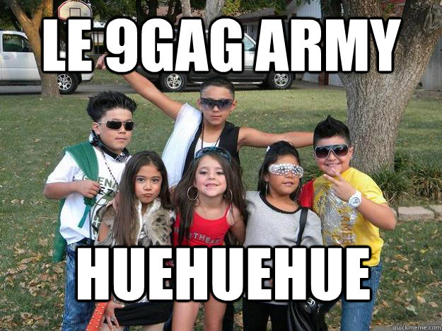 Pewdiepie army - 9GAG Army - quickmeme