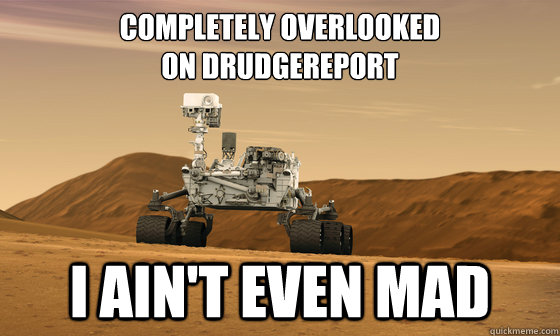 Completely overlooked on DrudgeReport I ain't even mad - Creeper Curiosity - quickmeme