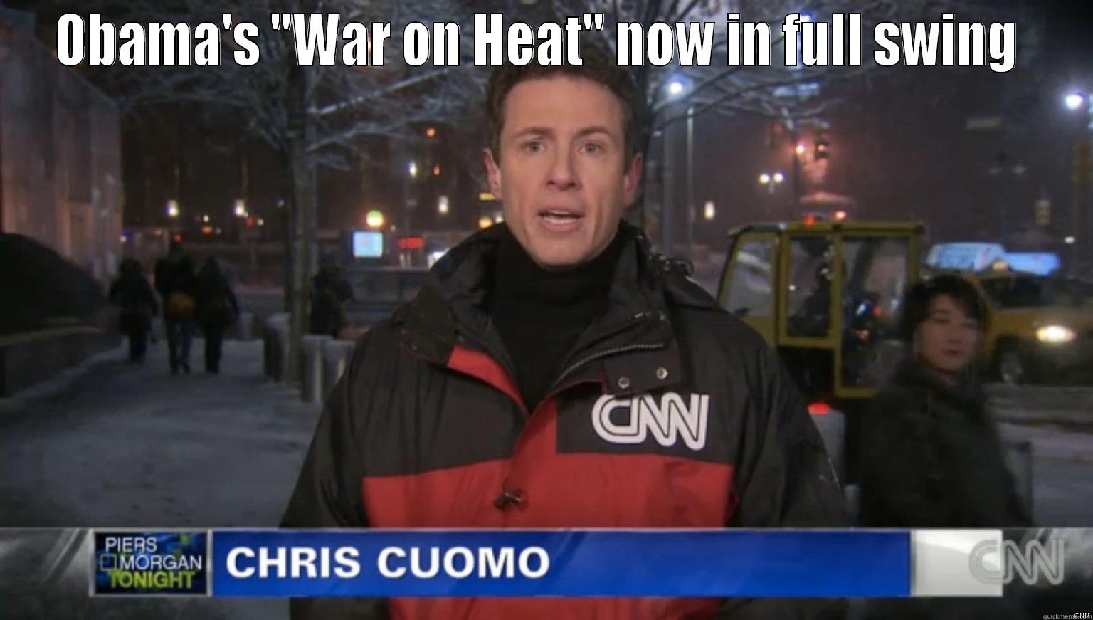 Obama's War on Heat - quickmeme