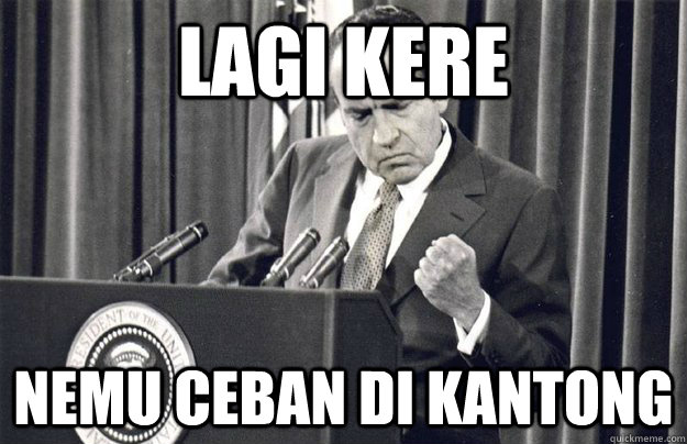 Watergate Scandal Pardoned - Success Nixon - quickmeme