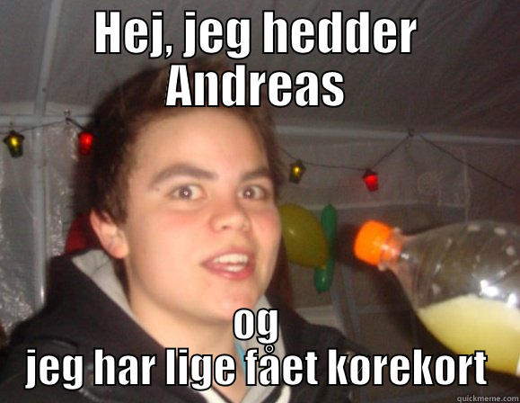 Andreas Får Kørekort - quickmeme