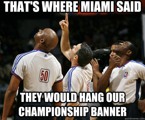 Miami Refs memes | quickmeme
