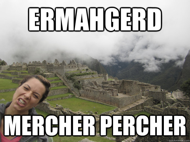 ERMAHGERD MERCHER PERCHER - Misc - quickmeme