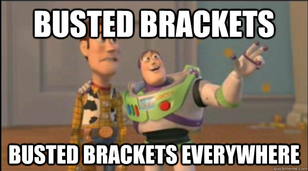 busted brackets busted brackets everywhere - Misc - quickmeme