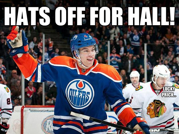 Taylor Hall hat trick memes | quickmeme