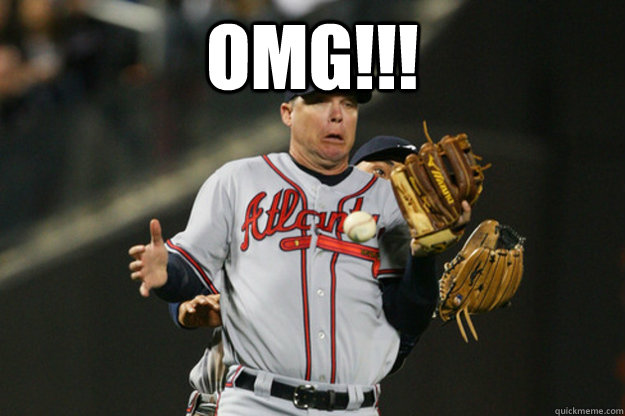 chipper jones omg memes | quickmeme