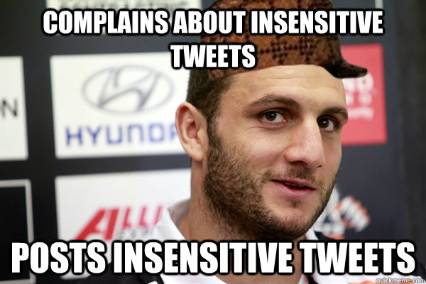 Scumbag Robbie Farah memes | quickmeme