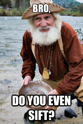 Bro, Do you even sift? - Misc - quickmeme