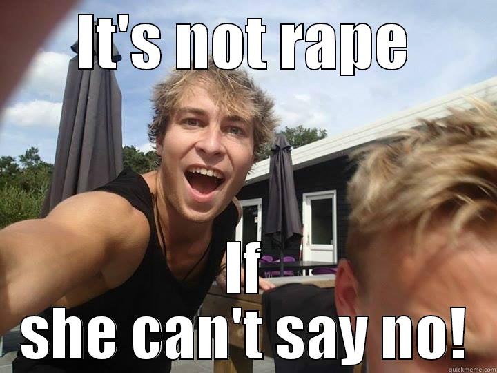No rape - quickmeme