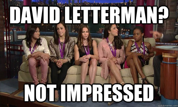 david letterman? not impressed - Misc - quickmeme
