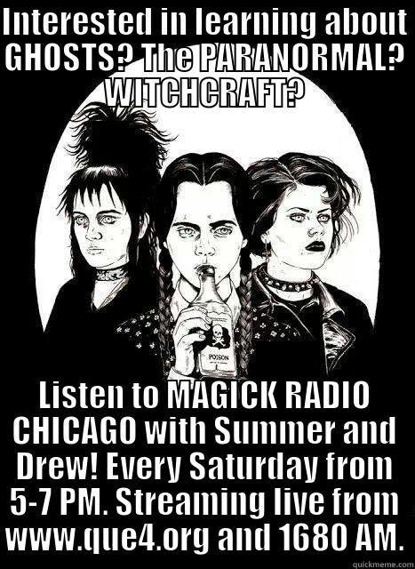 magick radio chicago - quickmeme