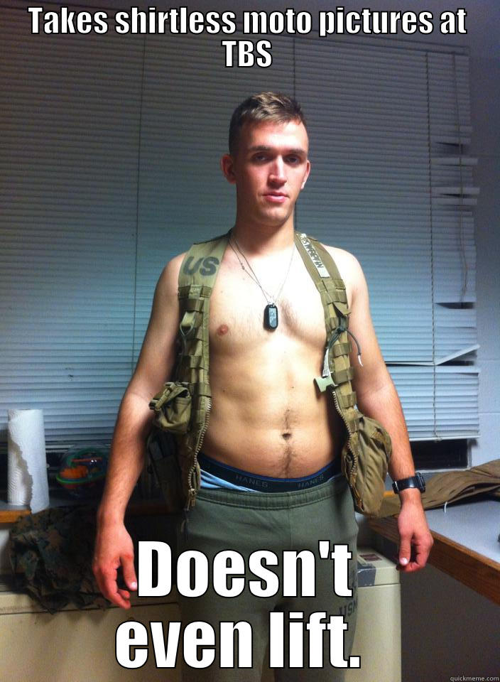 Shirtless Moto - quickmeme