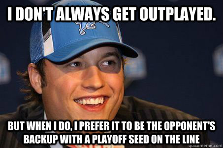 Matt Stafford memes | quickmeme