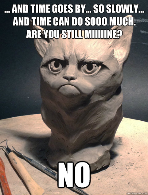 Grumpy Clay Cat memes | quickmeme