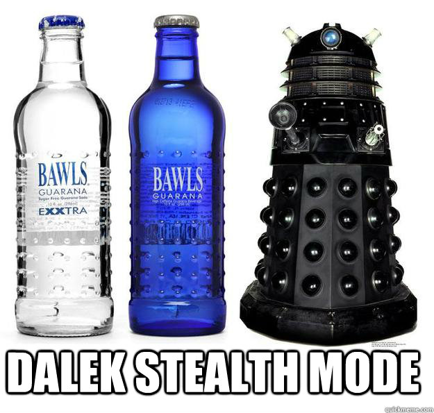 dalek stealth mode - Misc - quickmeme