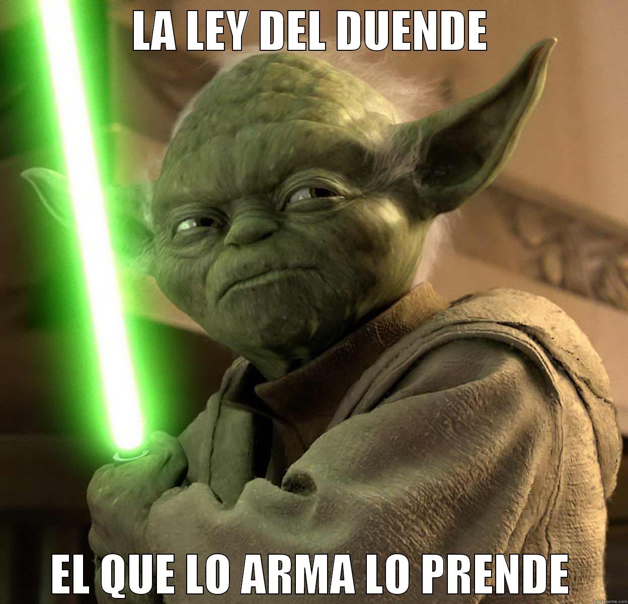 La ley del duende - quickmeme