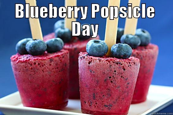 Blueberry Popsicle Day - quickmeme