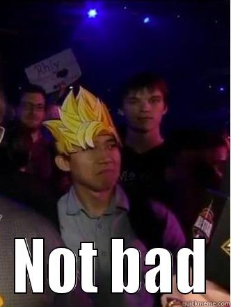 Goku not bad - quickmeme