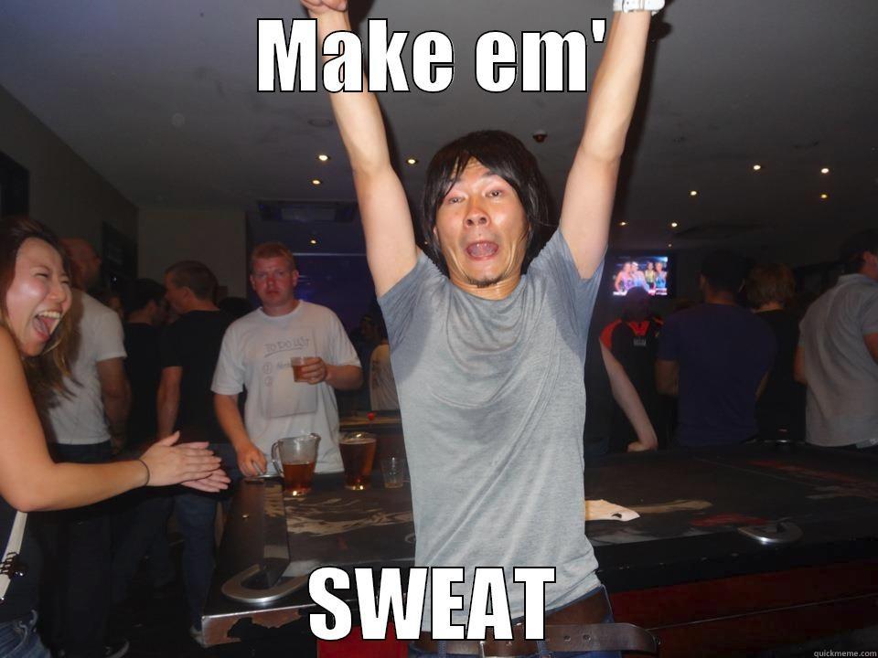 Yeah, Wave those arms chan lee. - quickmeme