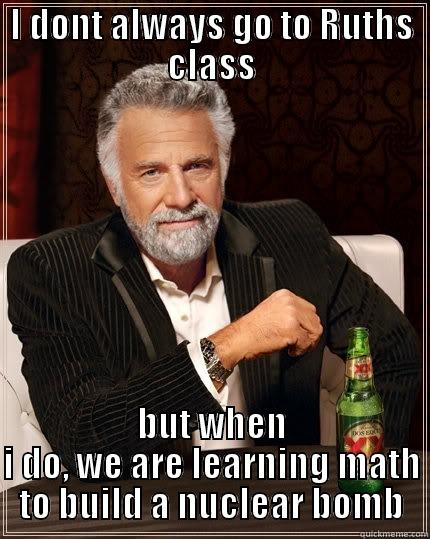 Ruth math class - quickmeme