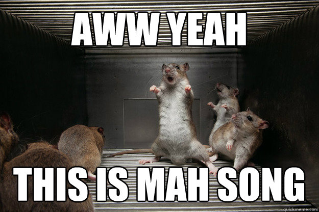 AWW YEAH THIS IS MAH SONG - dubstep mouse - quickmeme