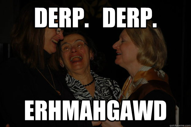 Derp. Derp. Erhmahgawd - Misc - quickmeme