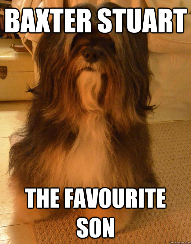 baxter stuart the favourite son - Misc - quickmeme