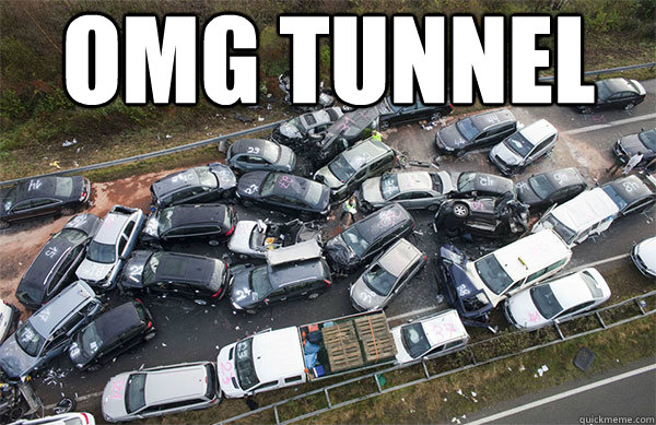 OMG TUNNEL - Misc - quickmeme