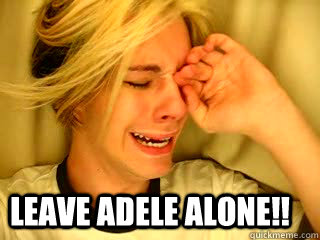 Leave Adele Alone!! - Leave Siri Alone! - quickmeme