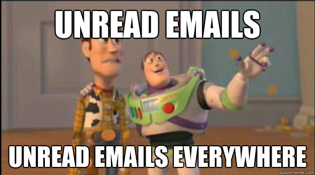 unread emails unread emails everywhere - Misc - quickmeme