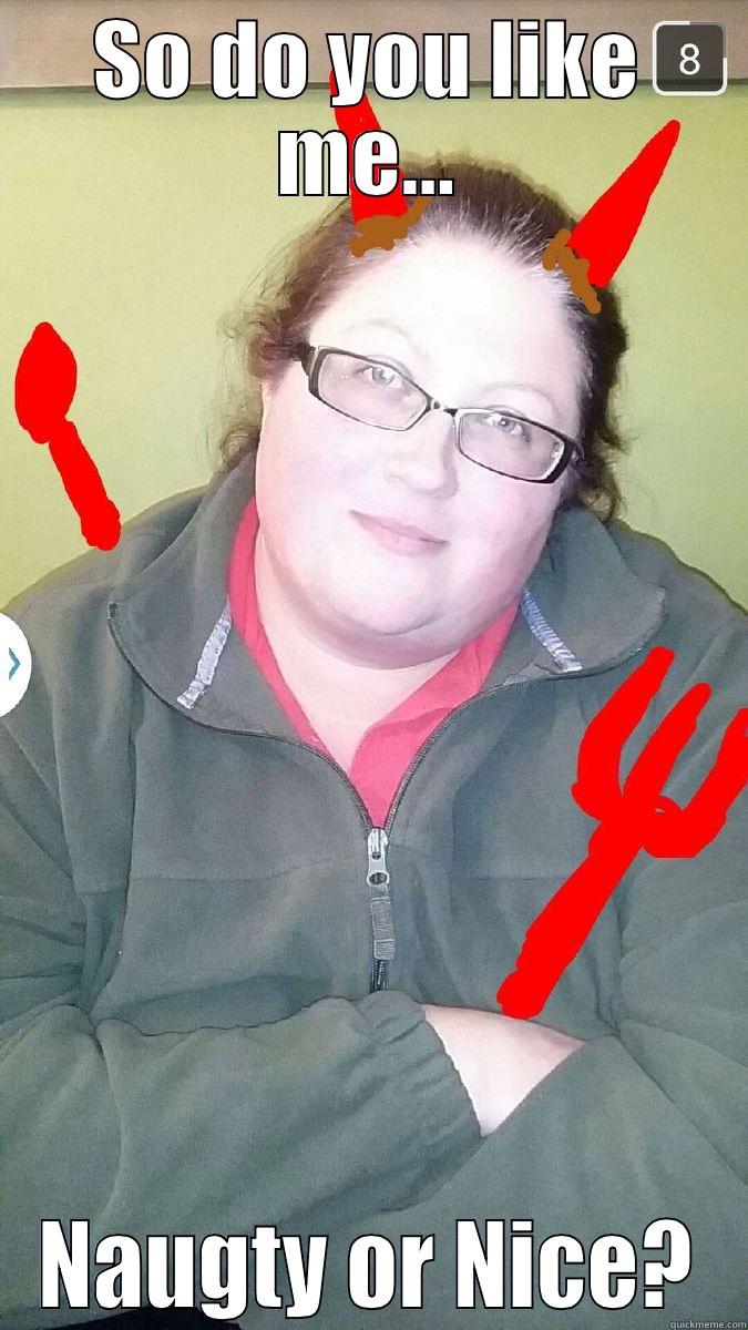 Naughty or nice - quickmeme
